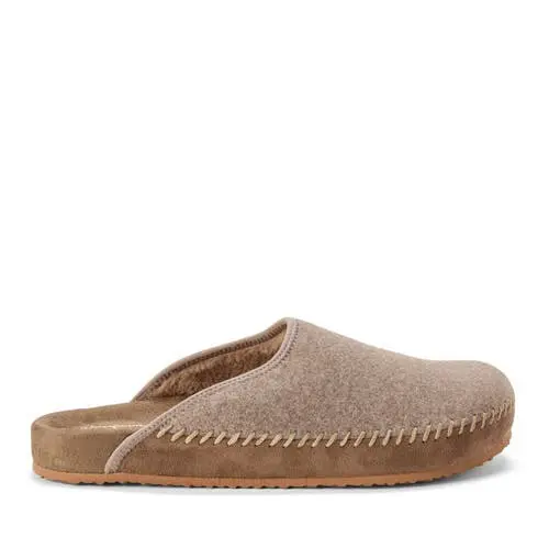 DEARFOAMS Peterson Scuff Slippers - Fossil