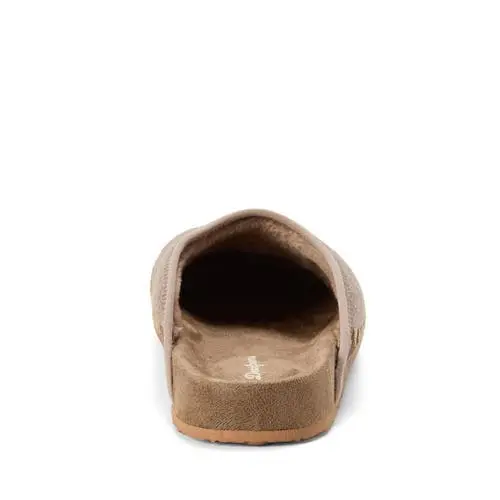 DEARFOAMS Peterson Scuff Slippers - Fossil