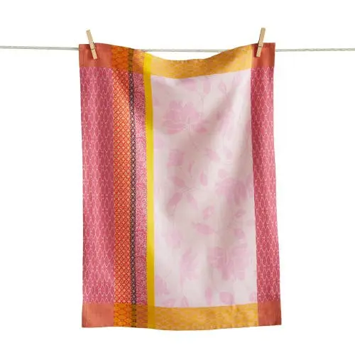 TAG Jacqura Celine Jacquard Tea Towel Multi Cotton Everyday - Multicolored