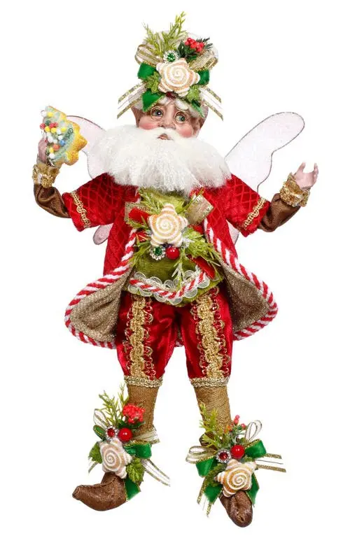 MARK ROBERTS Gingerbread Fairy - Red