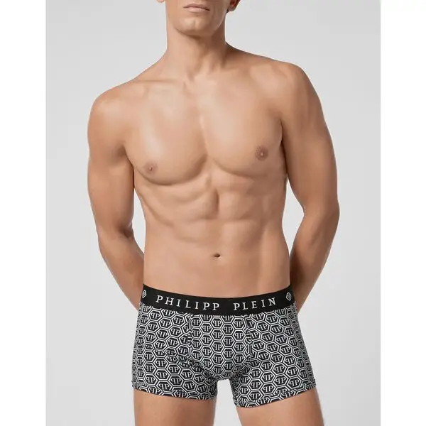 Philipp Plein Boxer Hexagon - Black