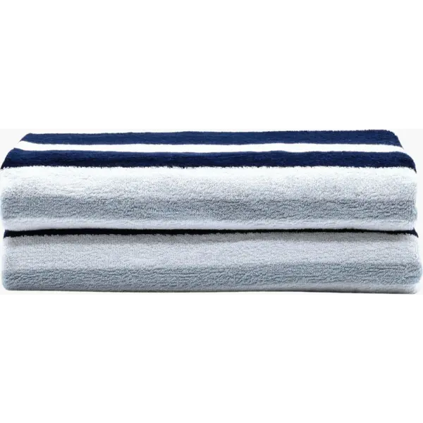 ITALIC Bondi Cabana Towels - Mist/navy
