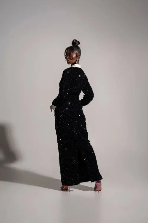 OFUURE Rei Sequin Maxi Dress