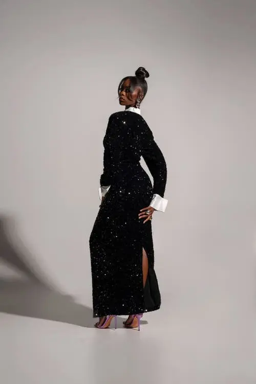 OFUURE Rei Sequin Maxi Dress