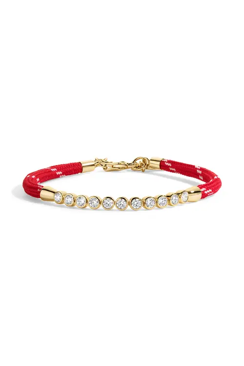 ELECTRIC PICKS Sailor Paracord Bracelet With Pave-set Stones