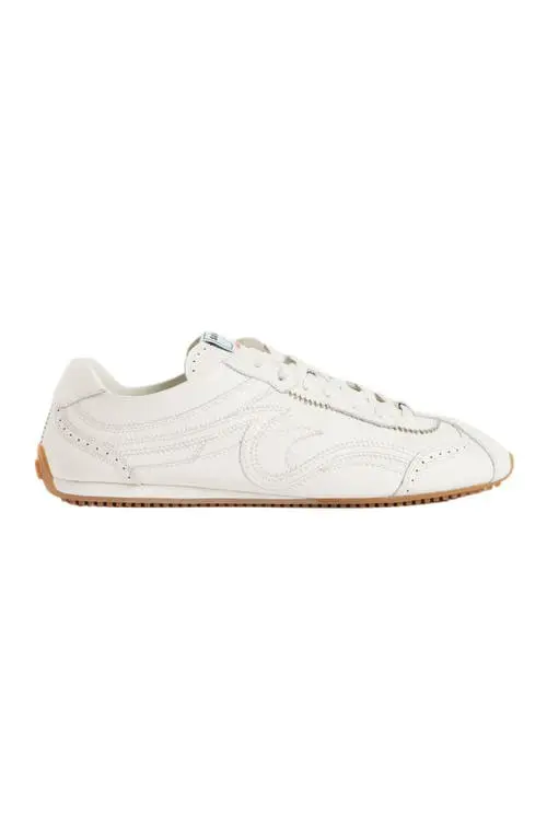Sandro Light Wave Leather Trainers