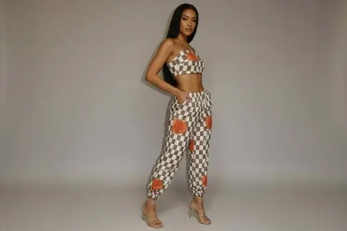 SAN MALO Sequin Crop Top