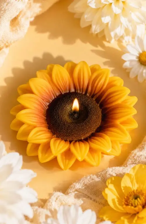 SOUTHLAKE GIFTS Sunflower Candle