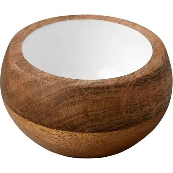 BE HOME Madras Curva Bowl - Brown