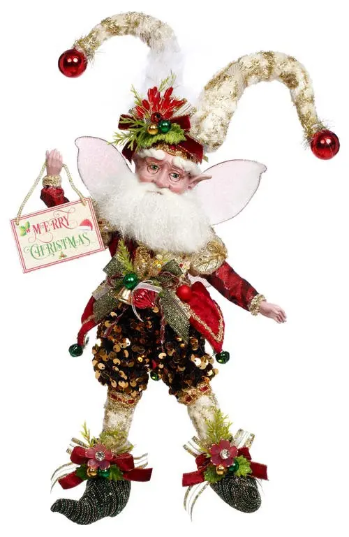 MARK ROBERTS Merry Christmas Fairy - Red