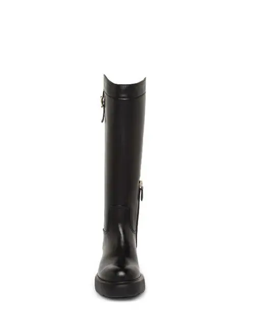 Santoni Leather Easy Boot