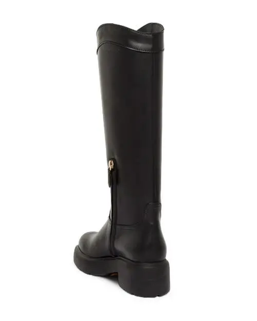 Santoni Leather Easy Boot