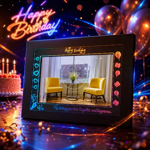 ECO4LIFE 10.1" Rgb Digital Picture Frame