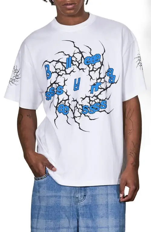 PLEASURES Rotation Cotton Graphic T-shirt