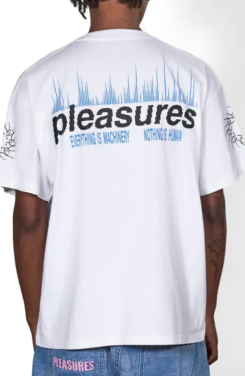 PLEASURES Rotation Cotton Graphic T-shirt