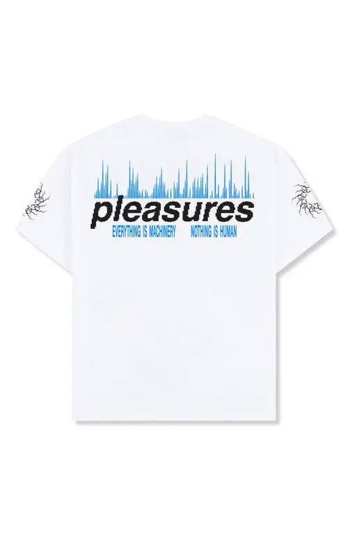 PLEASURES Rotation Cotton Graphic T-shirt