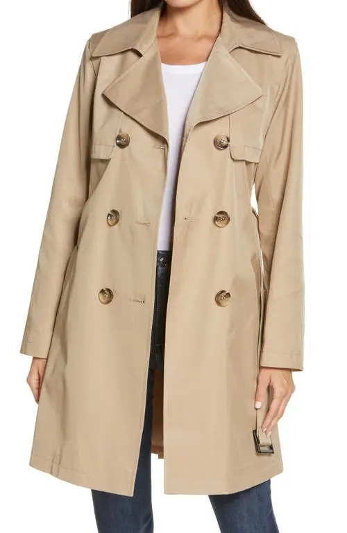 Sam Edelman Water Repellent Trench Coat
