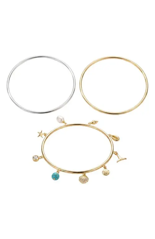 Argento Vivo Sea Life Set Of 3 Bangles