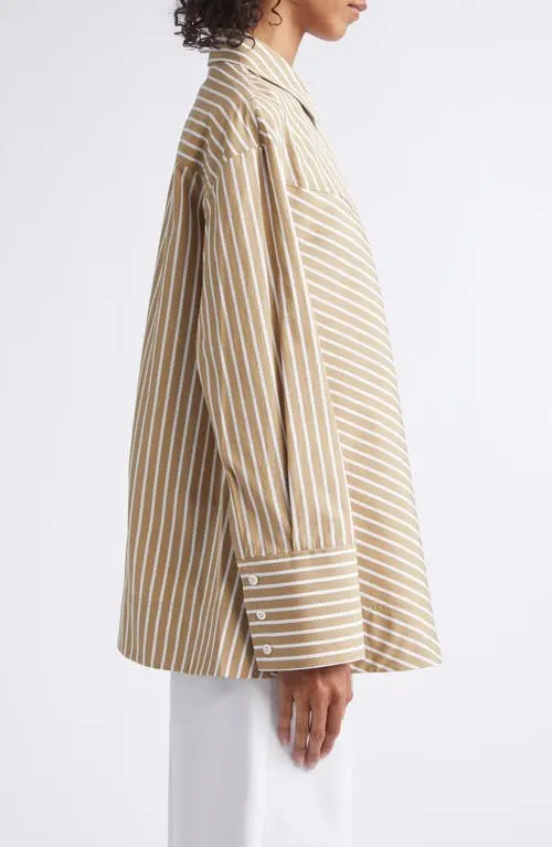 3.1 Phillip Lim Striped Asymmetric Shirt