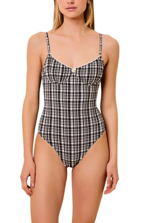 Solid & Striped The Taylor Underwire One-piece Swimsuit - Noir