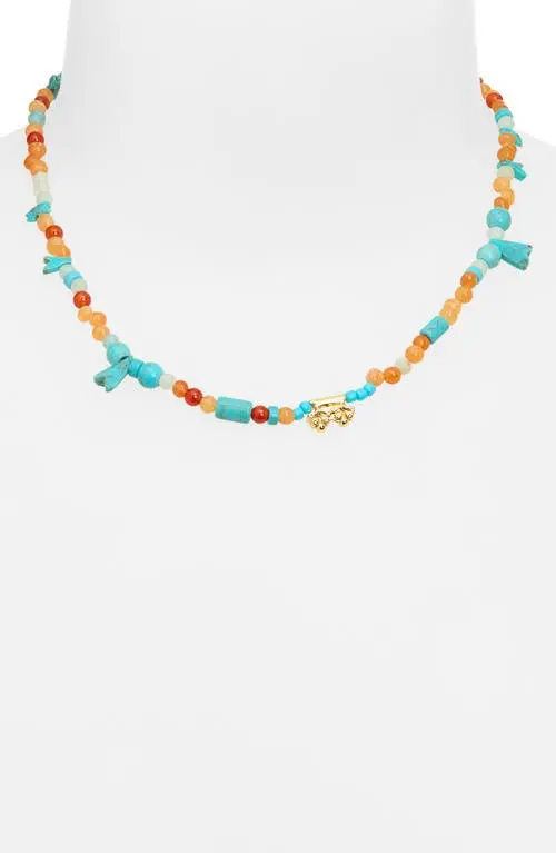 Lele Sadoughi X The Met Beaded Necklace