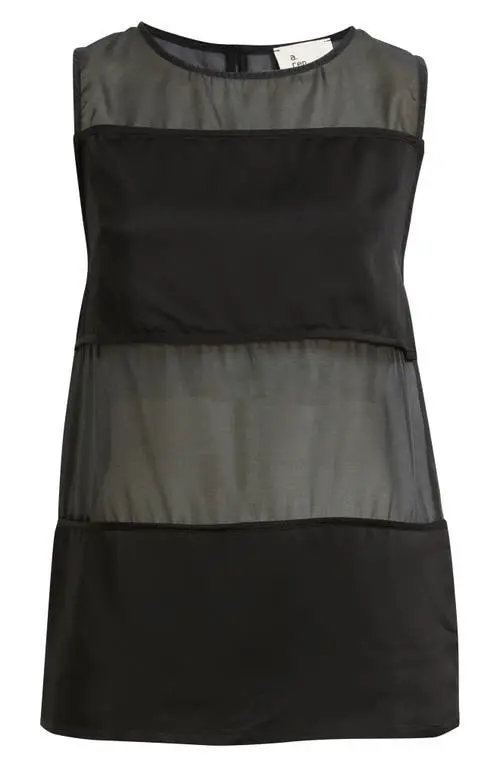 A.REN Rene Semi Sheer Panel Tank