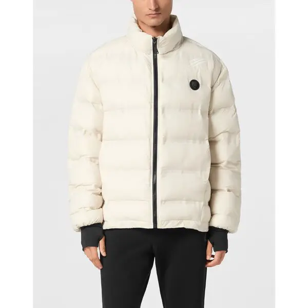 PLEIN SPORT Lightweight Zipped Jacket - Grey