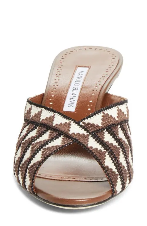 Manolo Blahnik Trofesamu Slide Sandal