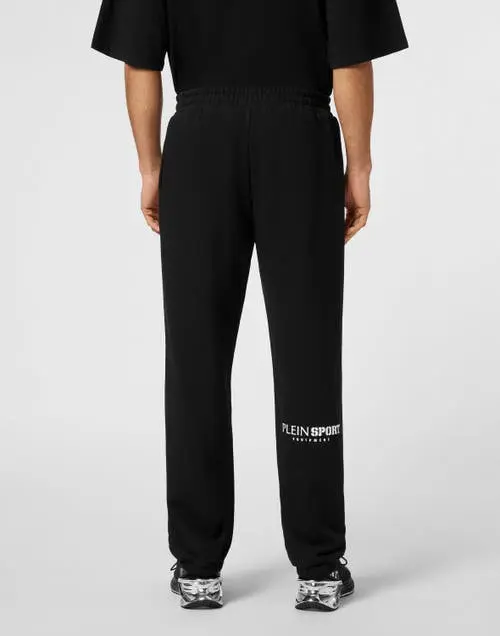 PLEIN SPORT Loose Fit Jogging Pants Scratch - Black