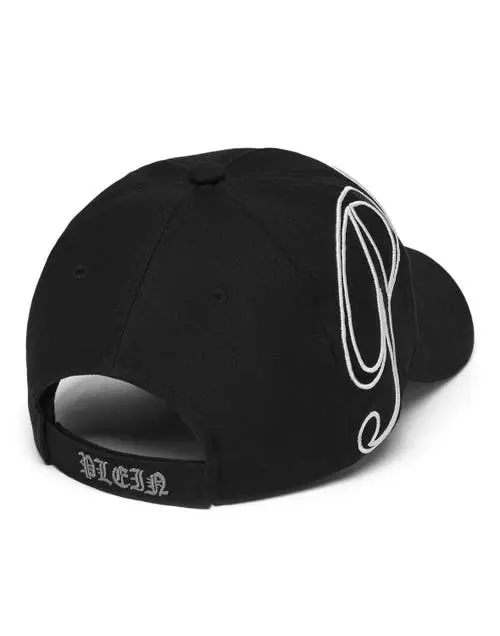 Philipp Plein Baseball Cap With Embroidered Logo