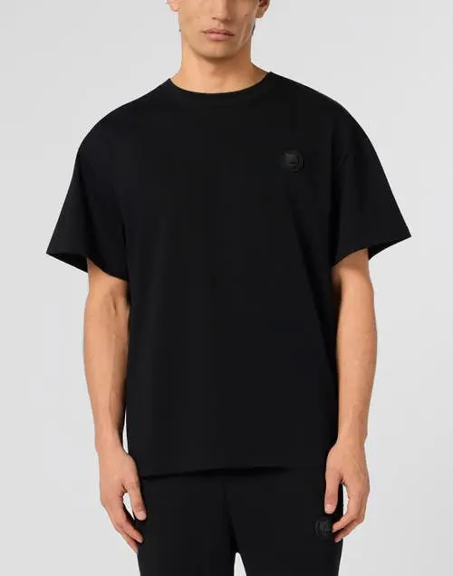 PLEIN SPORT Round Neck T-shirt 3d Tiger - Black