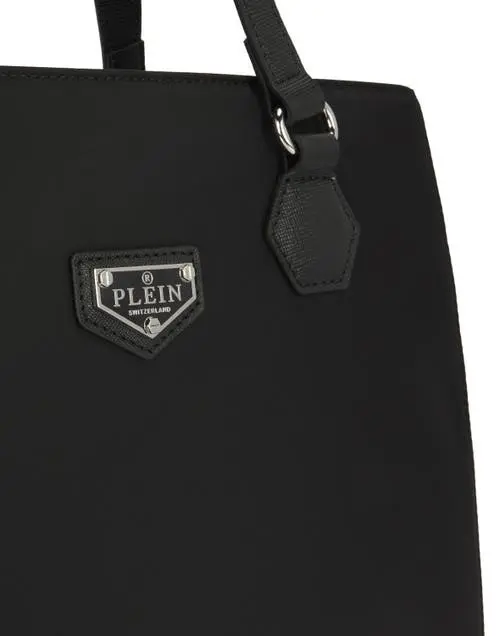 Philipp Plein Nylon Tote Bag With Logo
