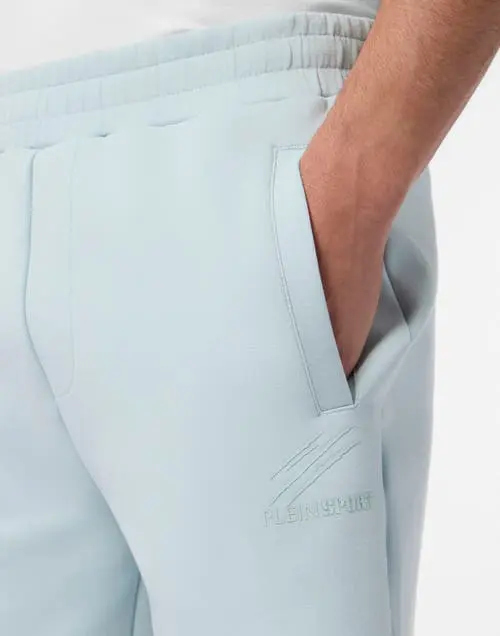 PLEIN SPORT Pique Jogging Shorts - Lightblue