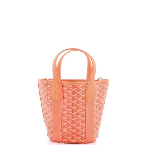 Goyard Belharra Tote Coated Canvas Pm - Pink