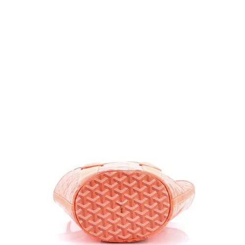 Goyard Belharra Tote Coated Canvas Pm - Pink