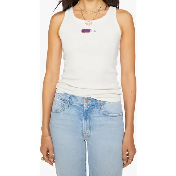 MOTHER The Runner Up Graphic Tank - Firecracker