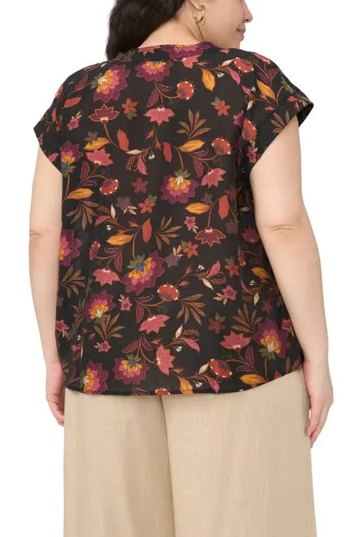 Vince Camuto Print Top