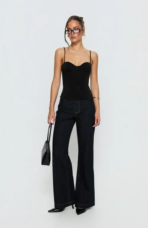 Princess Polly Anataza Underwire Camisole - Black