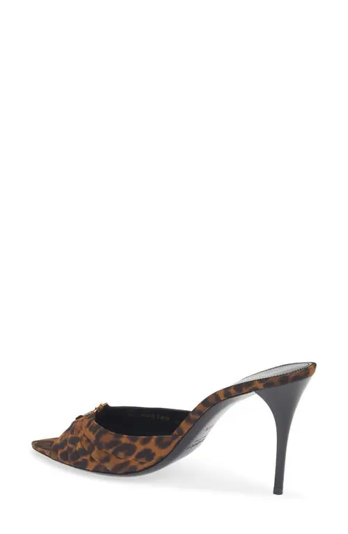 Saint Laurent Babylone Slide Sandal