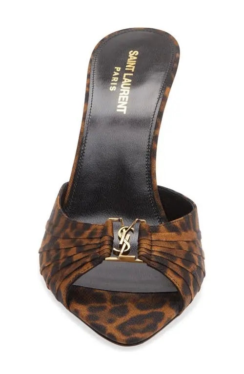 Saint Laurent Babylone Slide Sandal