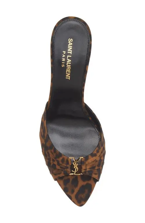 Saint Laurent Babylone Slide Sandal