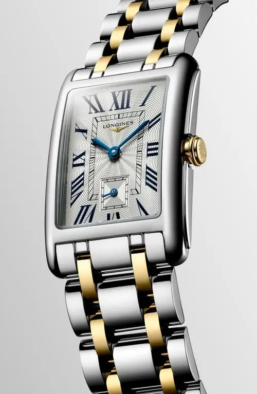 LONGINES Dolcevita Tank Two-tone Bracelet Watch