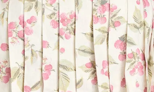 WAYF Stevie Floral Linen Blend Top