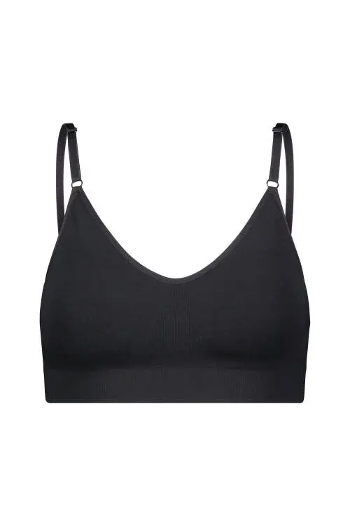 BRABAR Soft Supportive Day Bra With Back-closure - Black