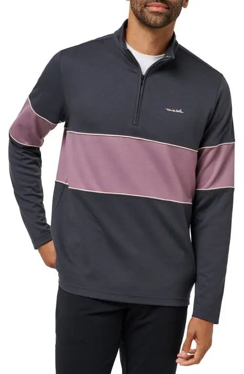 Travis Mathew Better Than Ever Quarter Zip Pullover