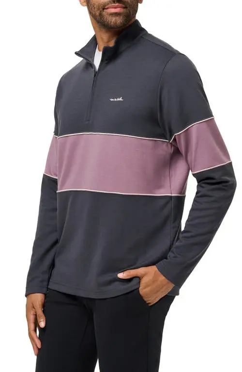 Travis Mathew Better Than Ever Quarter Zip Pullover