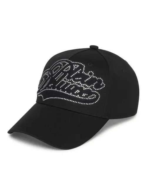 Philipp Plein Baseball Cap - Black