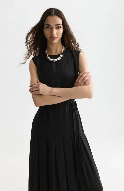 Scotch & Soda Pleated Maxi Dress