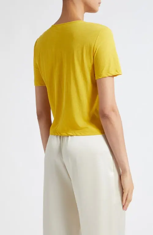 LESET Milo Crop T-shirt - Daffodil