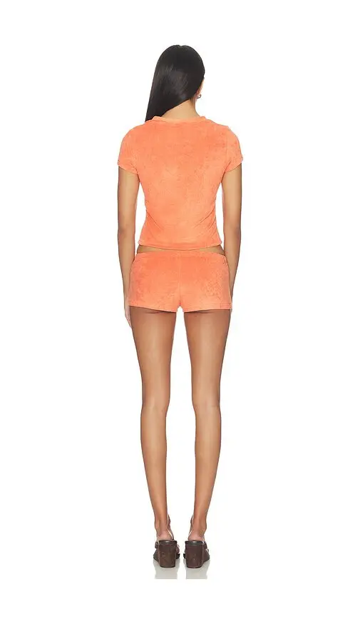 Superdown Terry Jersey Two-piece Set